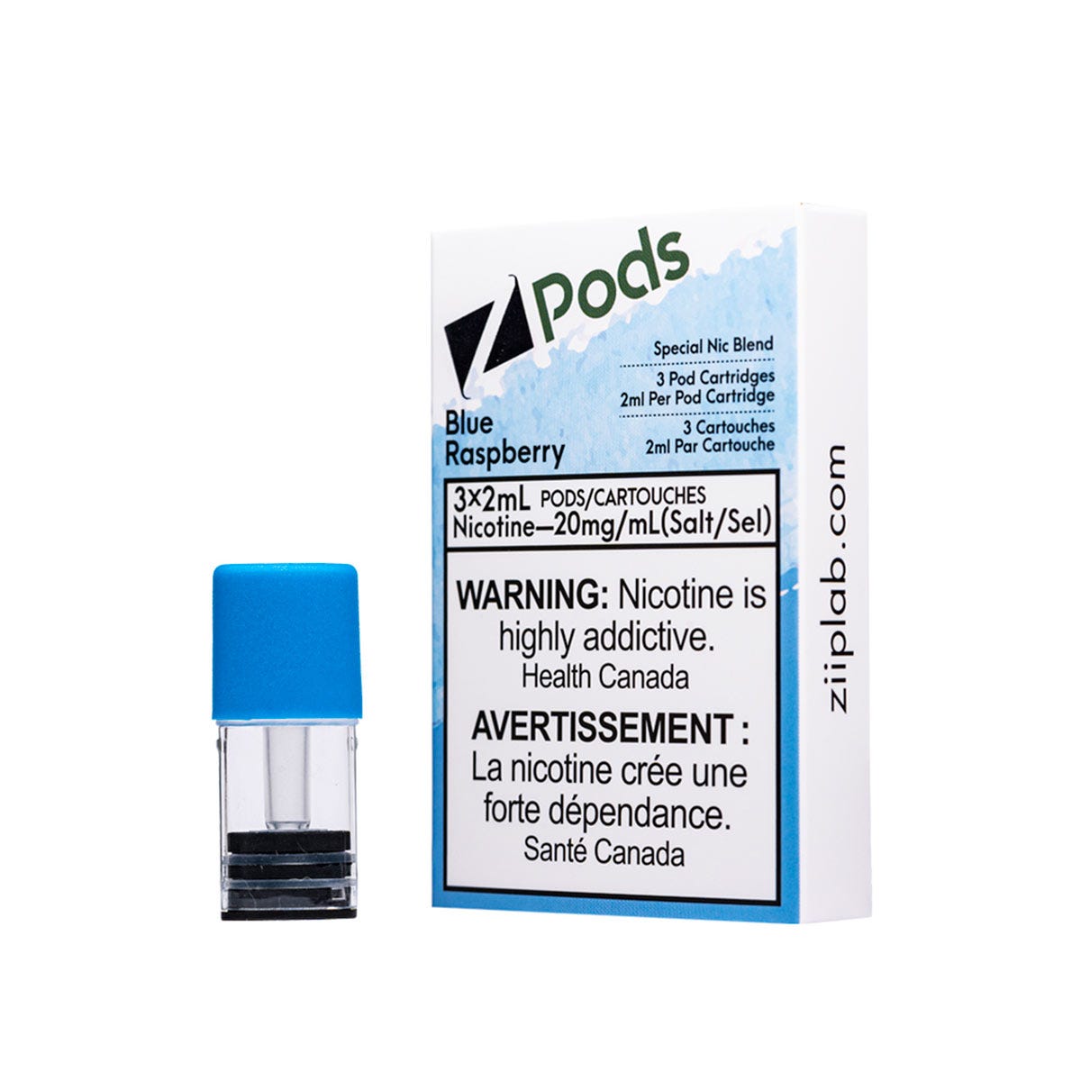 ZPODS Blue Raspberry – Wild Predator Vape Shop